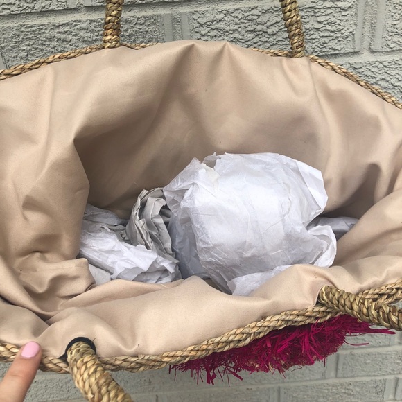 Clements Ribeiro | Bags | New Clements Ribeiro Pop Straw Tote Bag Nwt ...